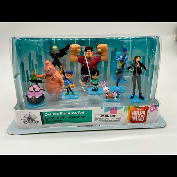 Disney | Toys | Disney Ralph Breaks The Internet Deluxe Figurines Set ...